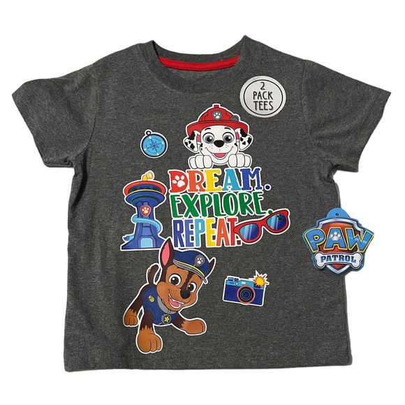 Nickelodeon | Matching Sets | Nwt Paw Patrol Baby Boy Toddler Boy Tshirt And Tank Multipacksize ...